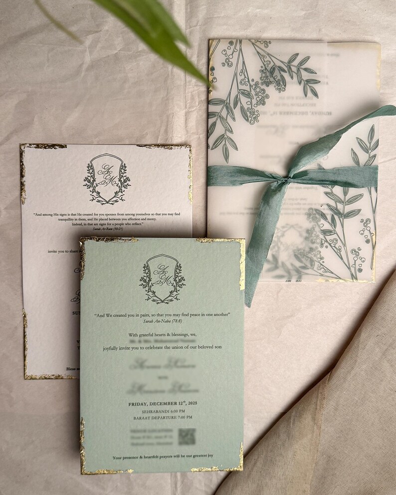 Classic Luxury Wedding Invitation Suite - the Laurel - Etsy Australia
