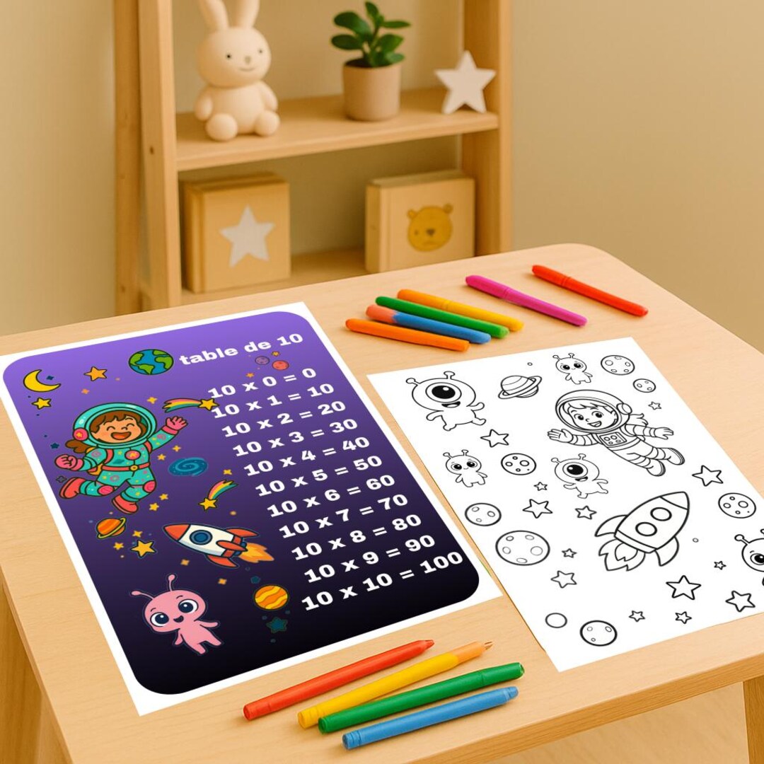 Printable Pack - Multiplication From 1 to 10 - Fun Worksheets for Girls ...