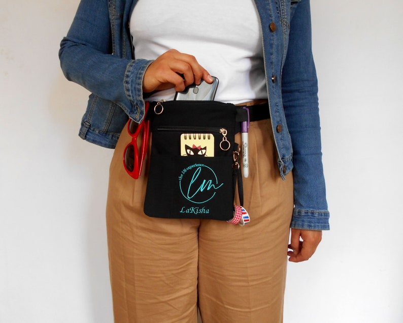 Logo Fanny Pack With Custom Embroidery Hip Bag for Party - Etsy