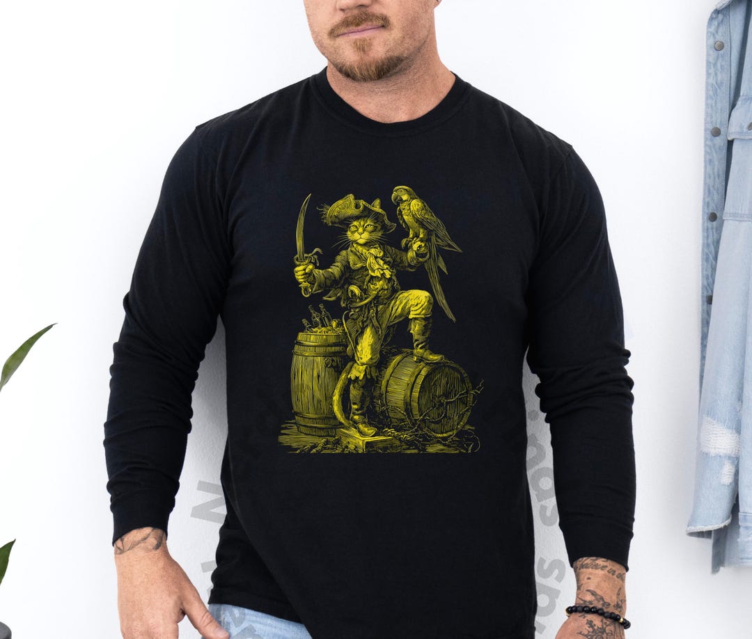 Pirate Cat, Swashbuckling Pirate, Funny Fashion Pet, Feline Lover, Eye ...