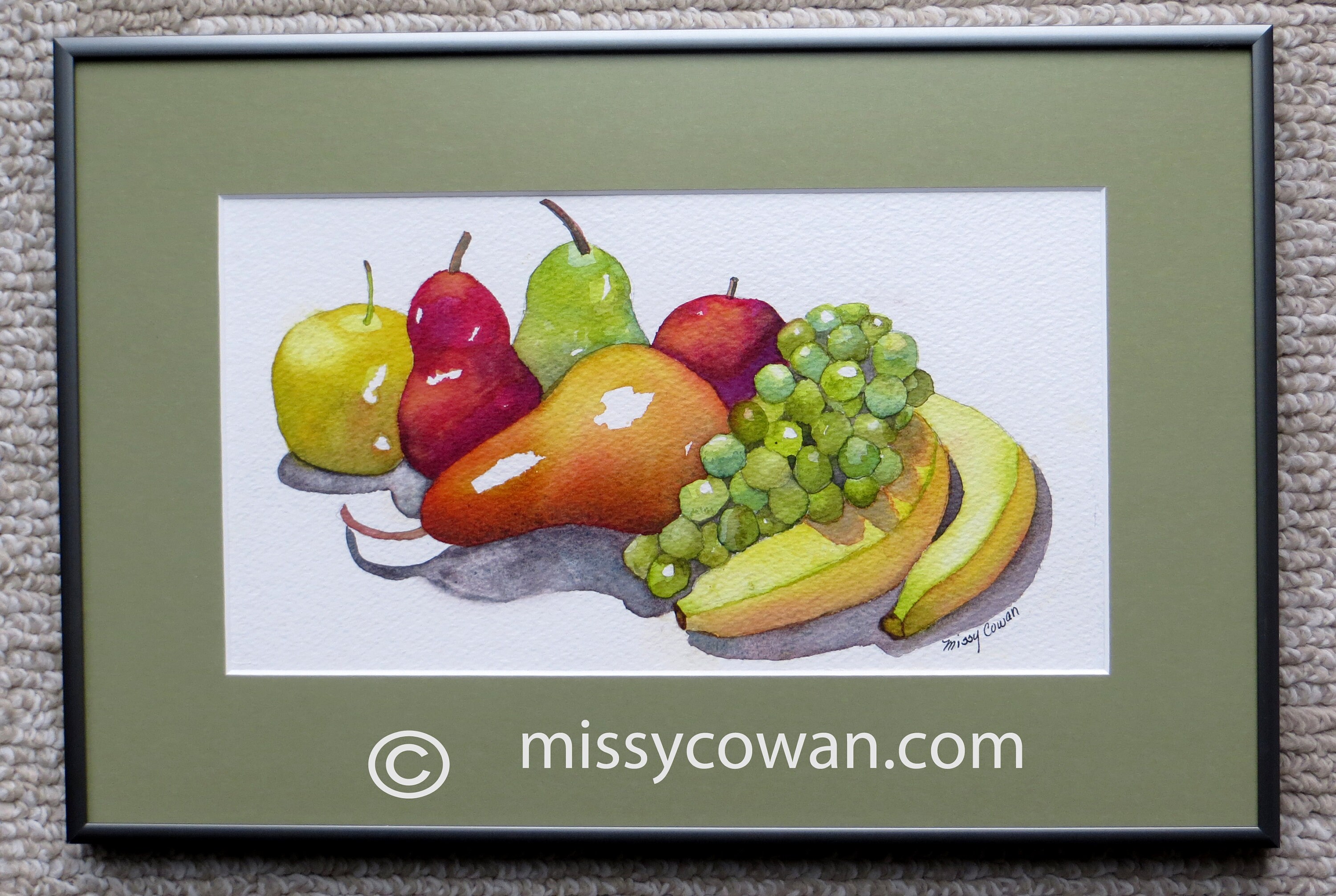 Ripe-original Watercolor Painting - Etsy