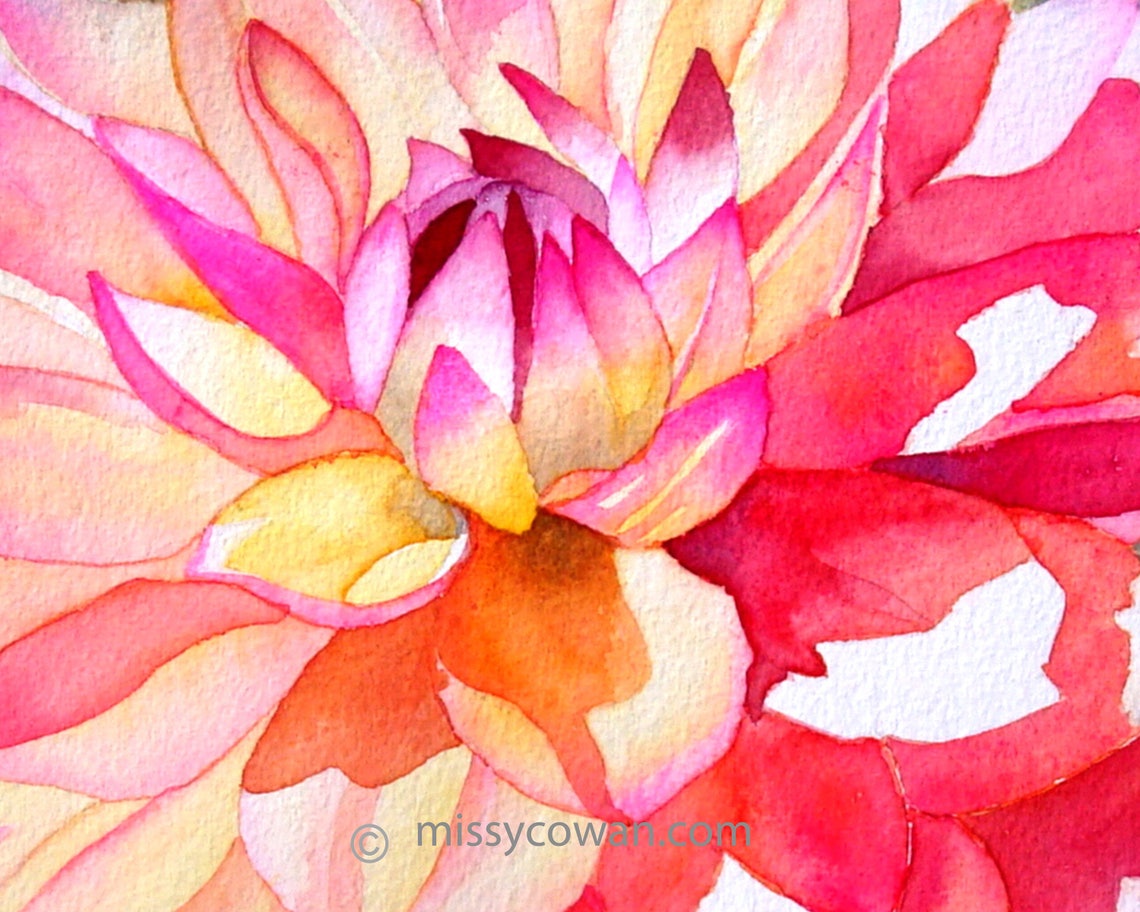 SWEET NECTAR Giclee Print of Original Watercolor Painting - Etsy
