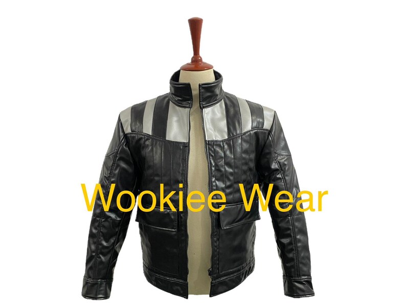 Dark Lord Inspired Leather Jacket, Sith Biker Style, Custom Fit Cosplay ...