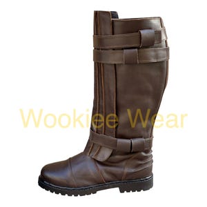 Handmade Custom Anakin Skywalker ROTS Inspired Boots | Jedi Cosplay ...