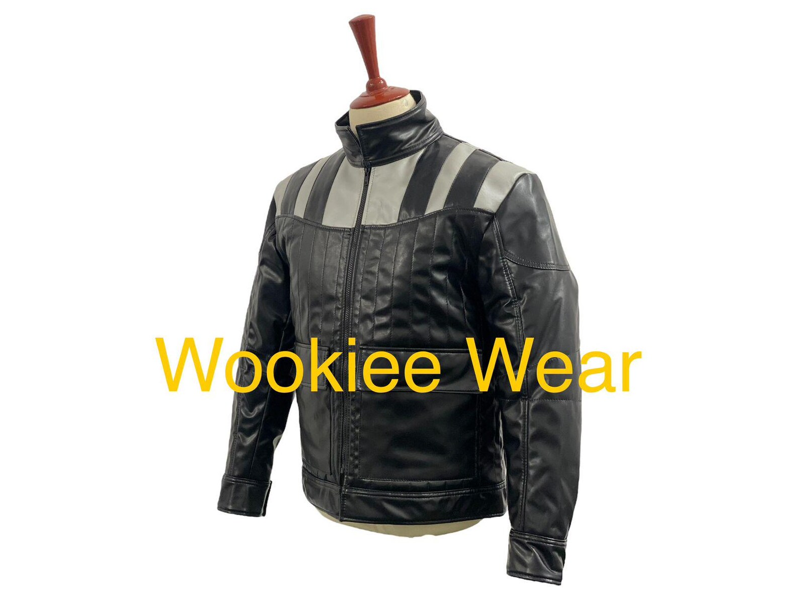 Dark Lord Inspired Leather Jacket, Sith Biker Style, Custom Fit Cosplay ...