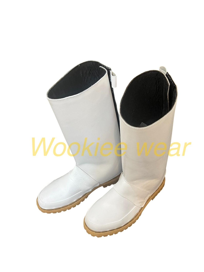 Custom Leather Biker Scout Trooper Inspired Boots: Star Wars ROTJ ...