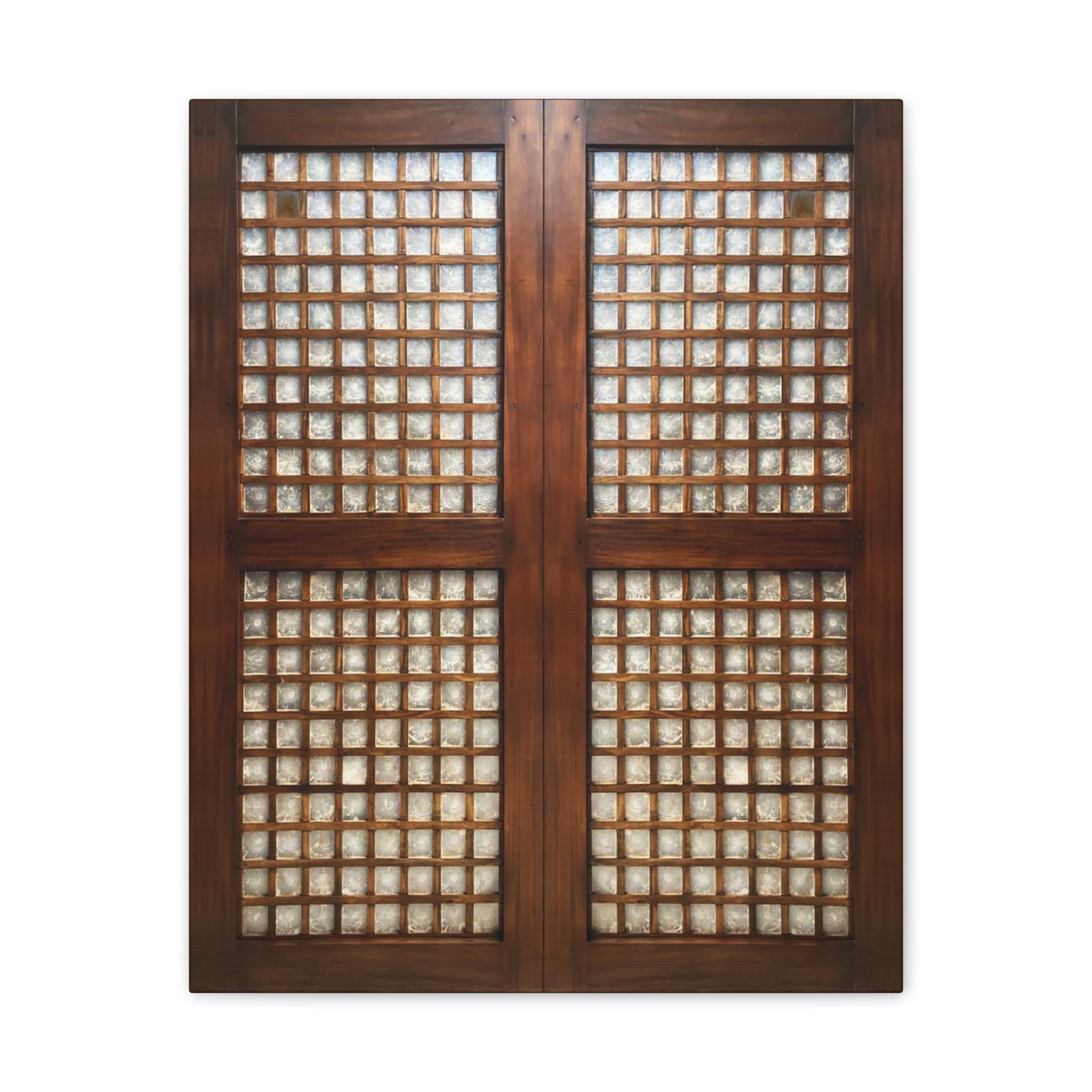 Canvas Print Wall Art Capiz Window Filipino Philippine Classic Spanish ...