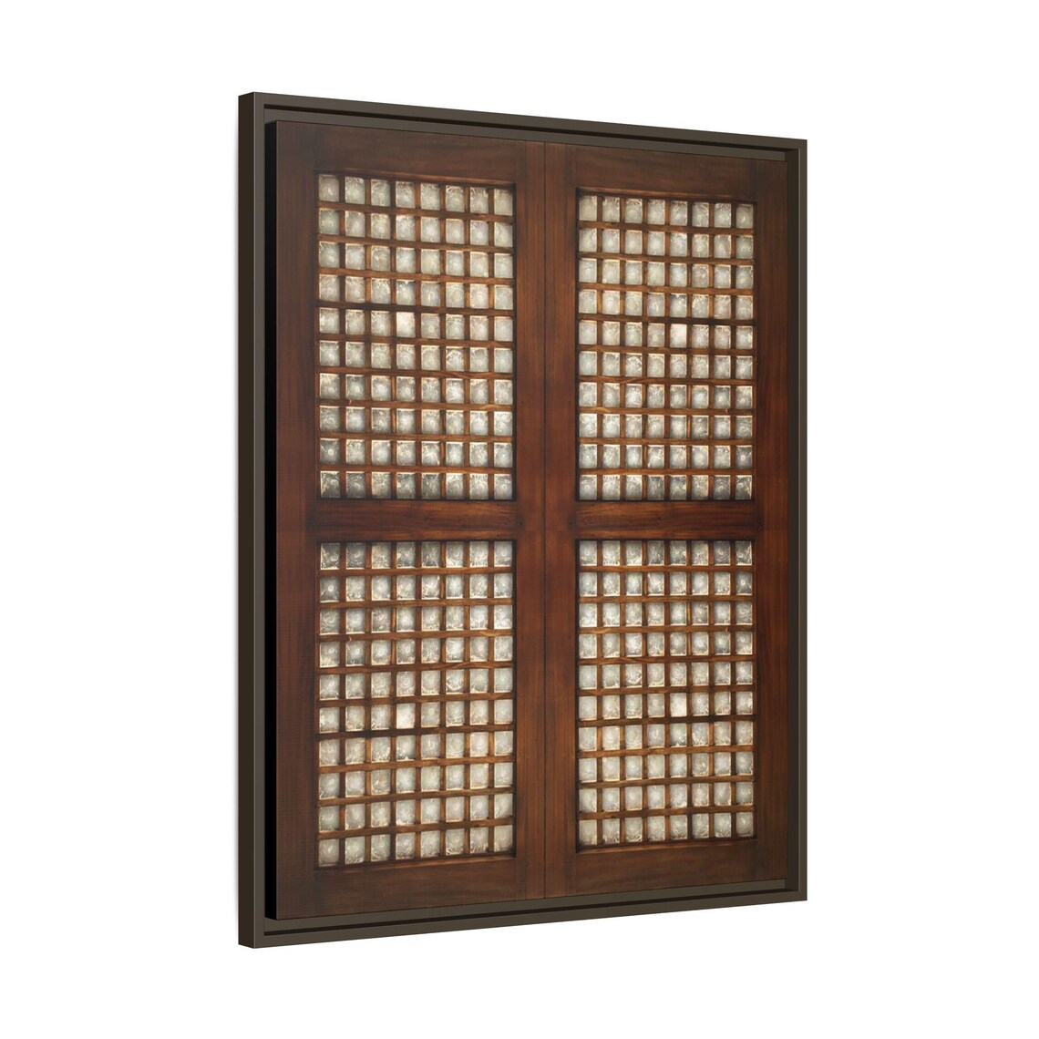 Canvas Wall Art, Philippine Capiz Window Spanish Colonial Design ...