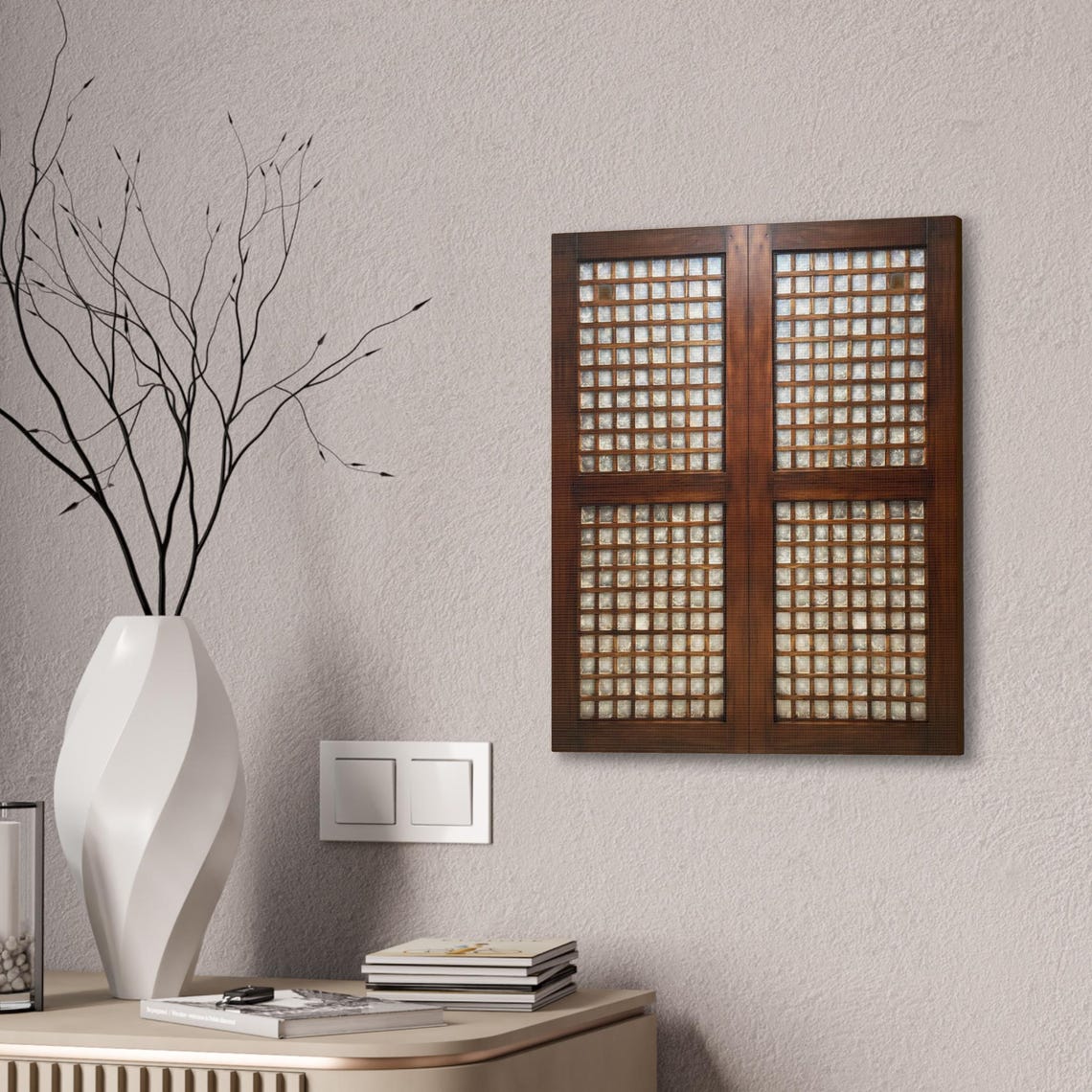 Canvas Print Wall Art Capiz Window Filipino Philippine Classic Spanish ...