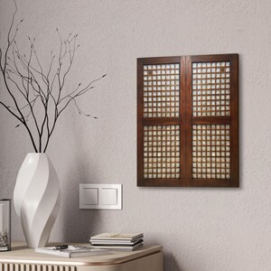 Canvas Print Wall Art Capiz Window Filipino Philippine Classic Spanish ...
