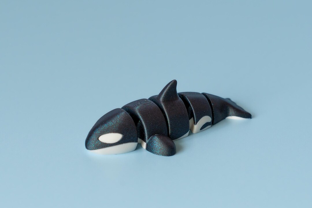 Orca Articulated Flexi Fidget - Etsy