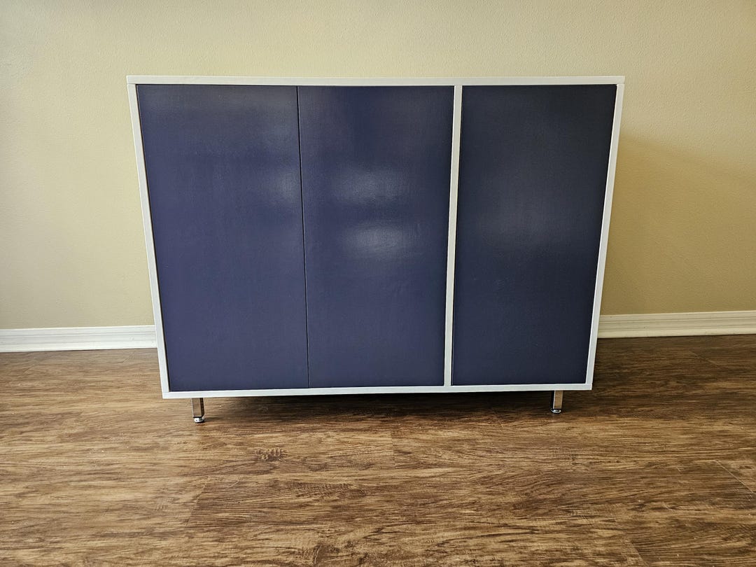 Ultimate Painted Automatic Litter Box Enclosure | Built-in Storage ...