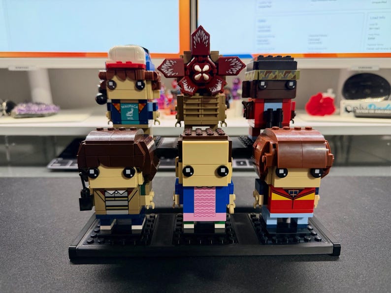 Two-tier Display Stand for LEGO® Brickheadz Figures - Etsy