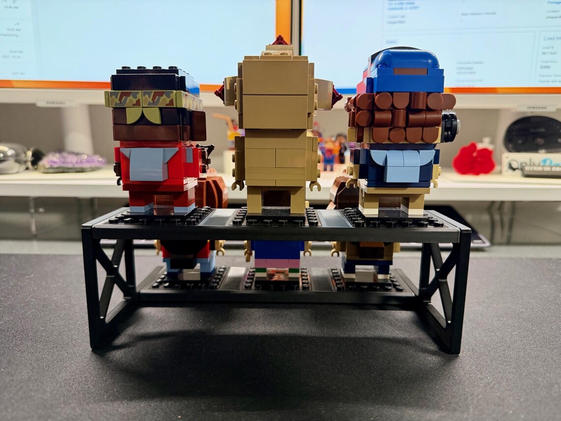 Two-tier Display Stand for LEGO® Brickheadz Figures - Etsy
