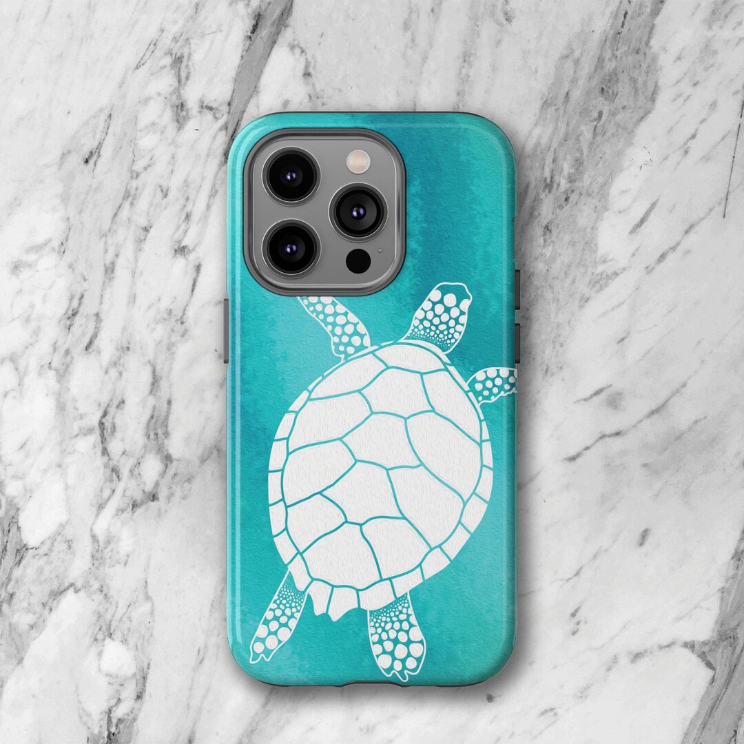 Sea Turtle Tropical Coastal Ocean Summer Phone Case - Etsy