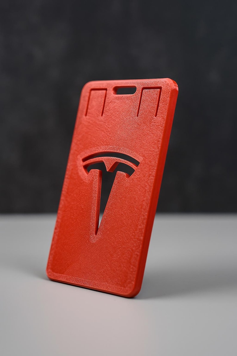 Tesla Key Card Holder – 3D Printed RFID Badge Case for Tesla Owners - Etsy