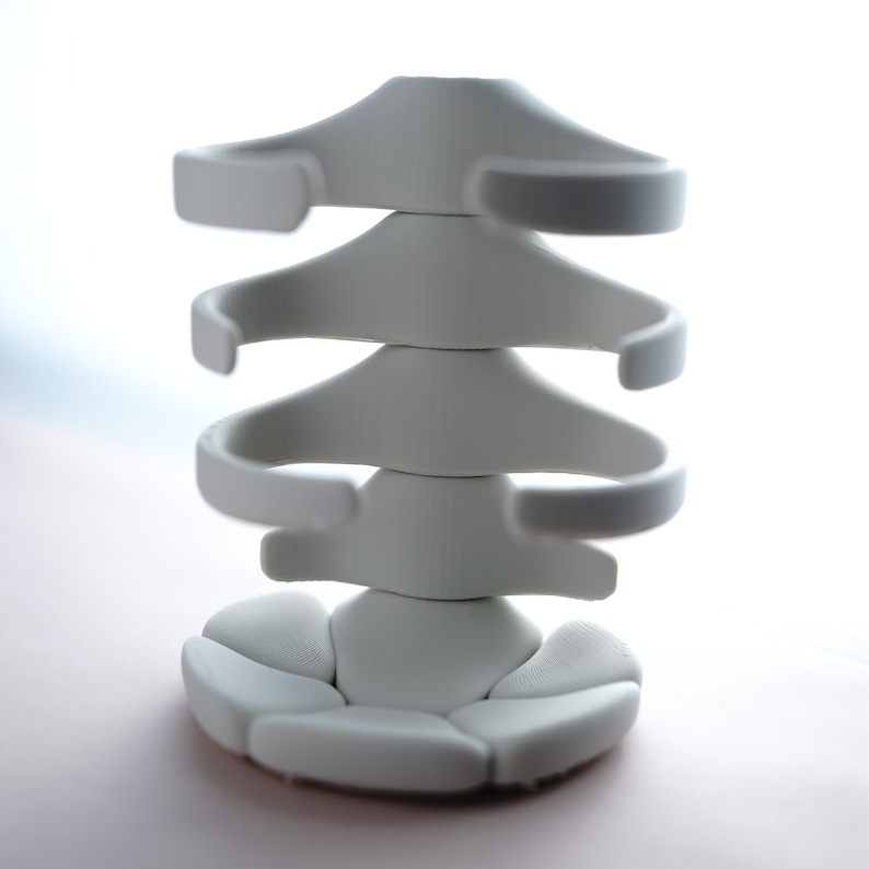 Skeleton Rib Cage Pen Holder – Halloween Desk Décor, Spooky 3D Printed ...