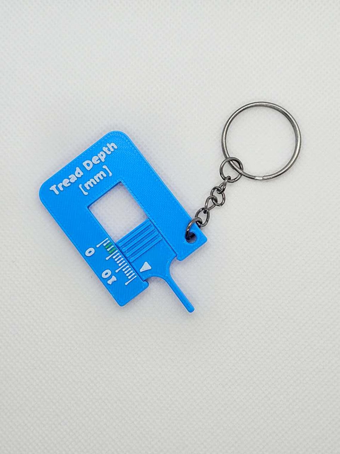 Tire Tread Depth Gauge Keychain – 3D Printed Safety Tool - Etsy