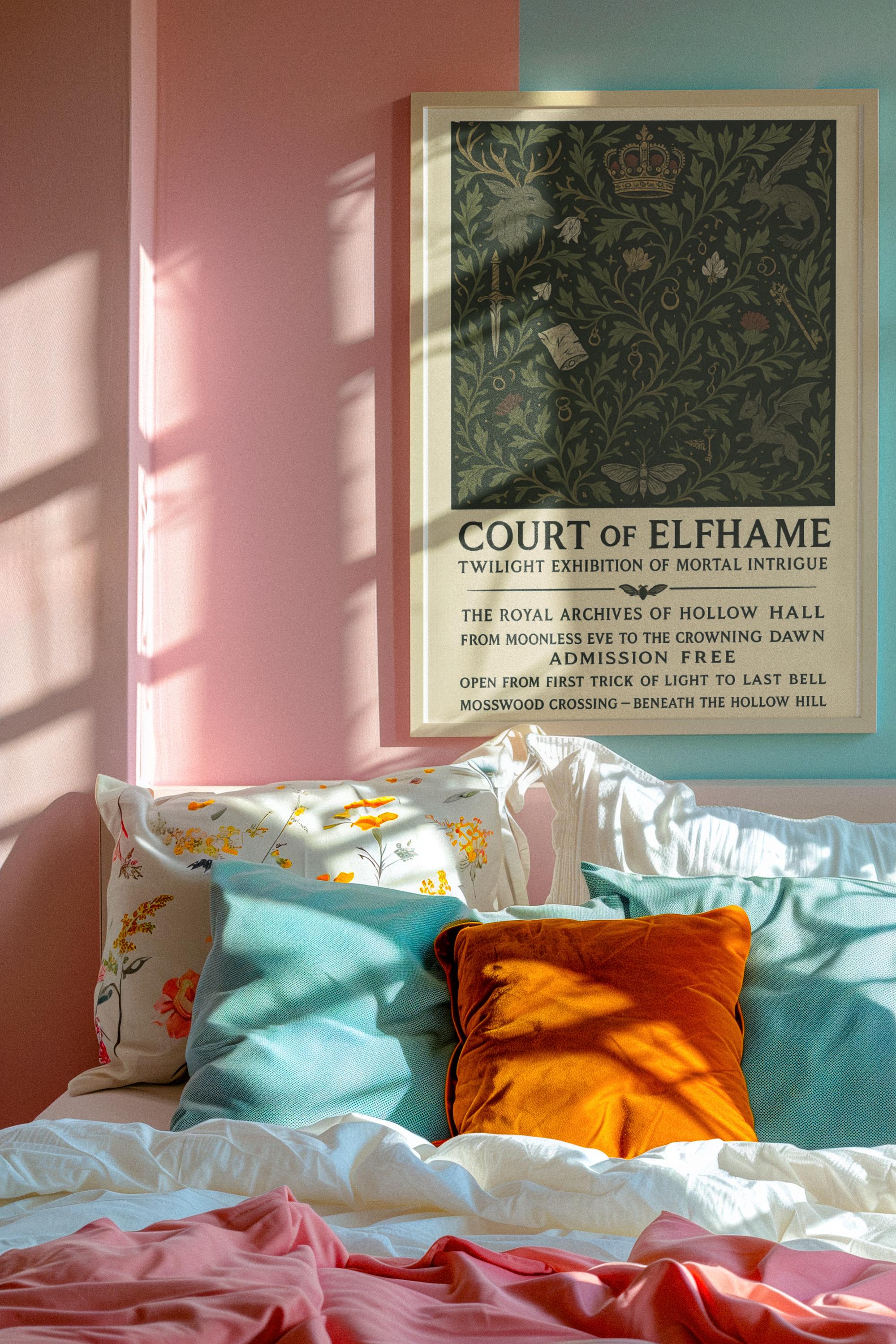 Elfhame Fantasy Art Print - Folk of the Air Poster, Bookish Wall Decor ...