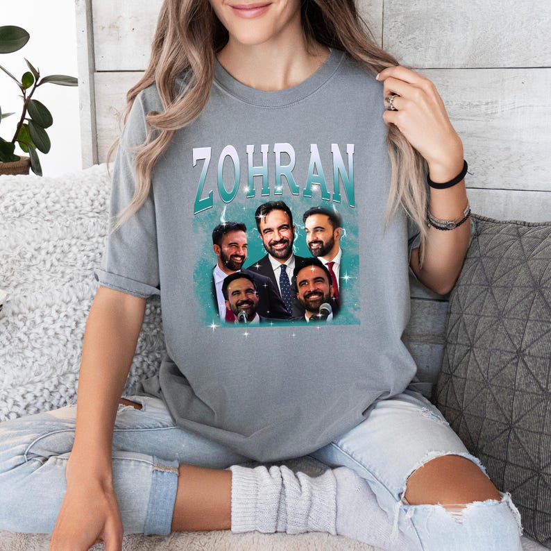 Zohran Mamdani 2026 Rap Bootleg Campaign Shirt, NYC Protest Tee, Social ...