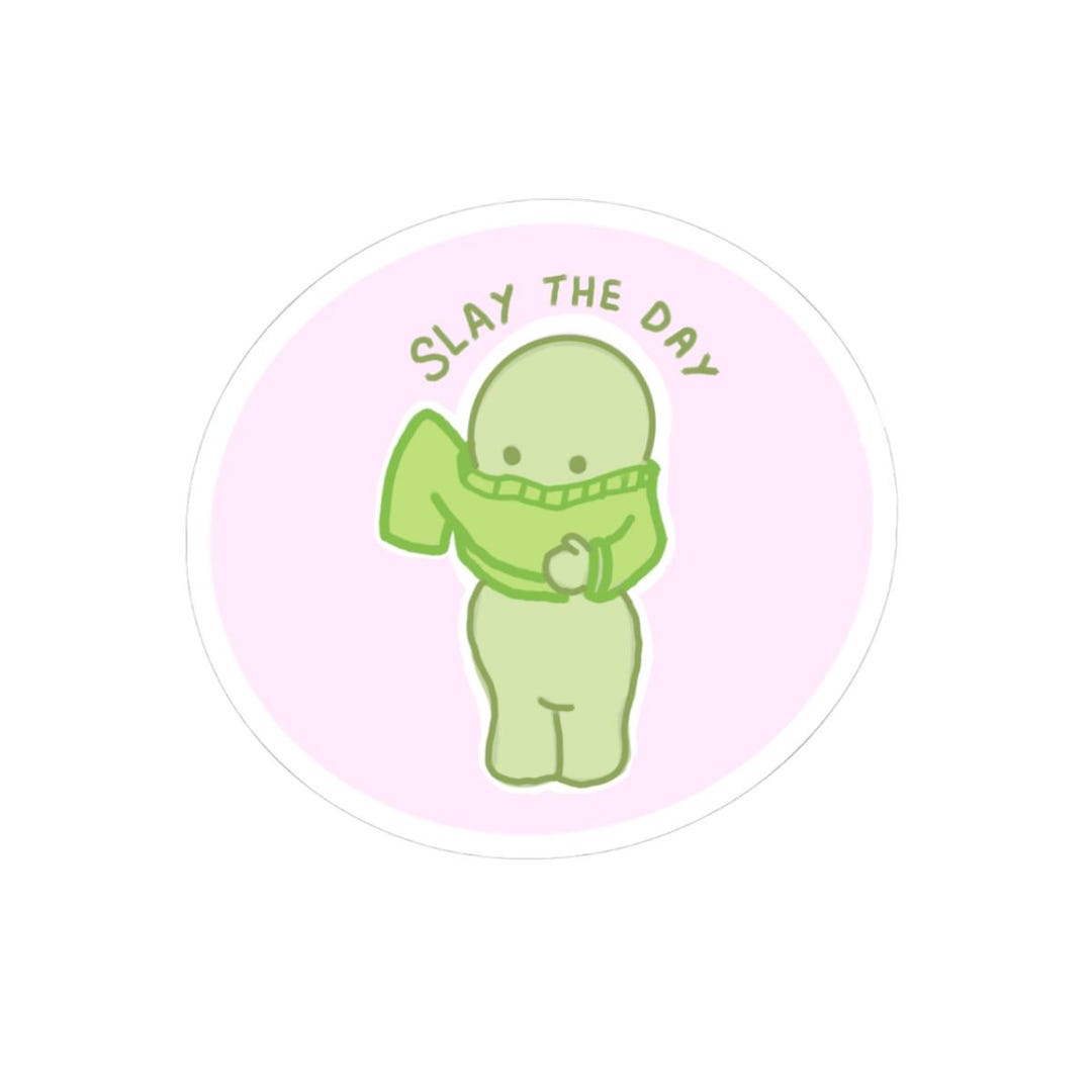 Slay the Day Stickers - Motivational Cute Stickers for Laptops ...