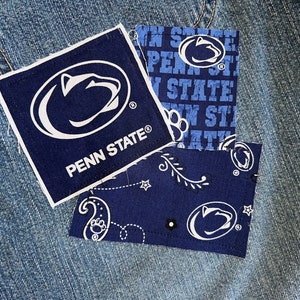 Penn Pennsylvania State University Custom Denim Patch Game Day Skirt ...