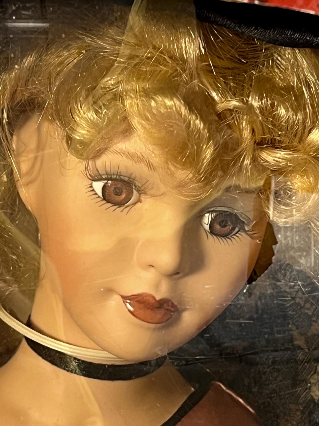 Vintage 1998 Collectors Blonde Saloon Girl Porcelain Dynasty Doll ...