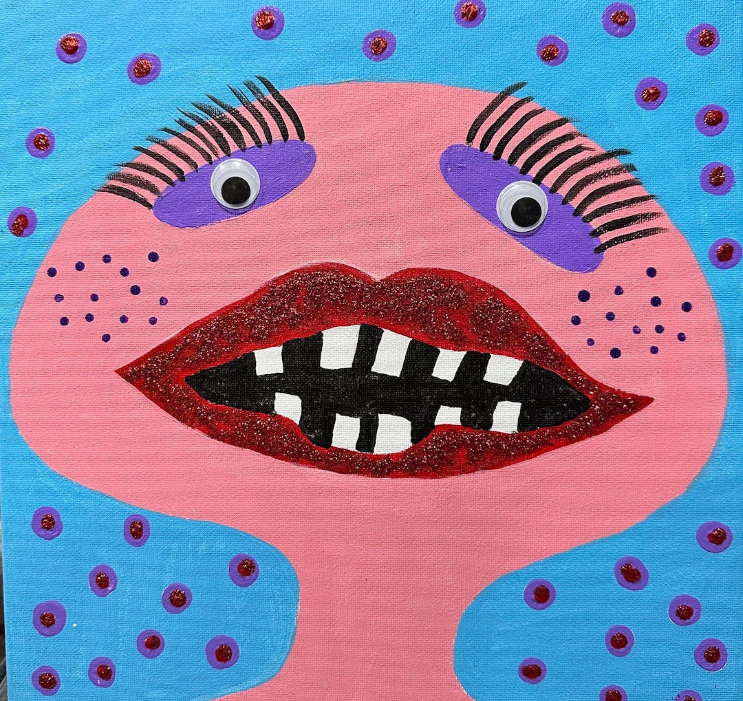 Ruby Red Lips - Etsy