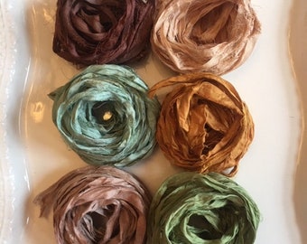 Sari silk ribbon | Etsy