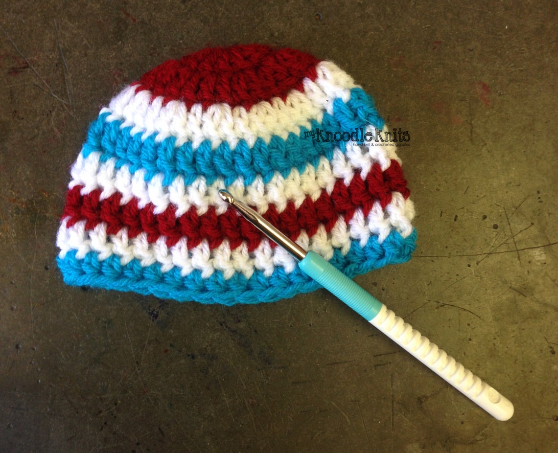 NICU Hat PATTERN, Crochet Hat PATTERN, Newborn Photography Prop, Baby ...