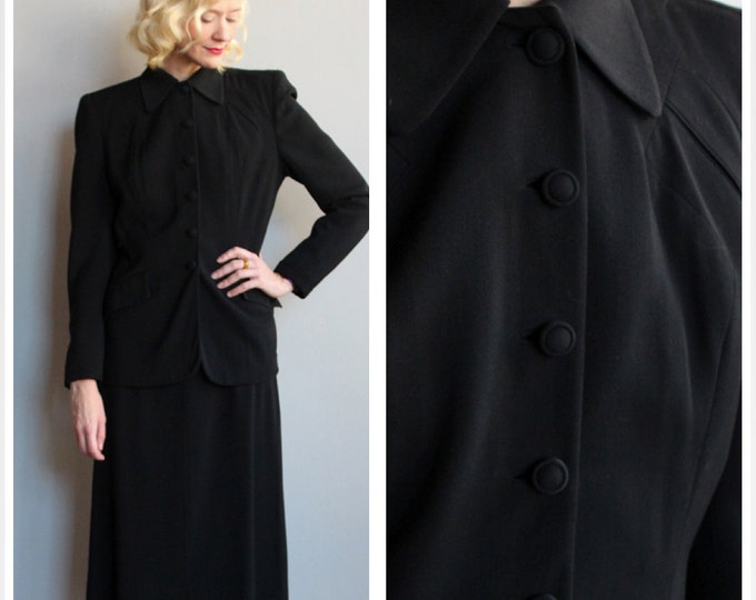 1940s Suit // Forstmann Lencraft Suit // Vintage 40s Suit - Etsy