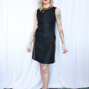 1960s Dress // Allison Ayres Shift Dress // Vintage Twill 60s Dress - Etsy