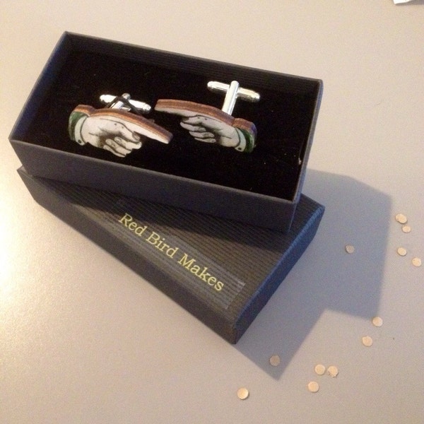 Quirky Cufflinks - Etsy