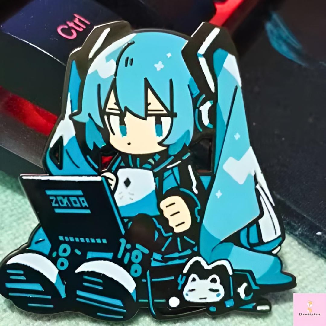 Hatsune Miku Pin - Etsy