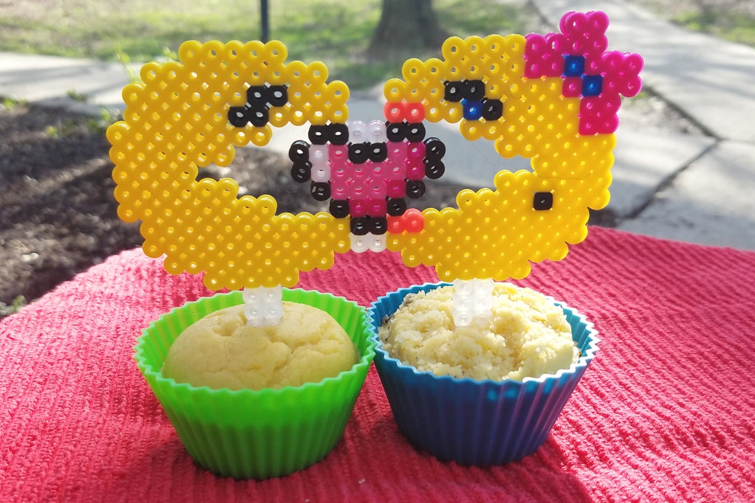 Pacman Cake Decoration/topper Pixel — Pattern - Etsy