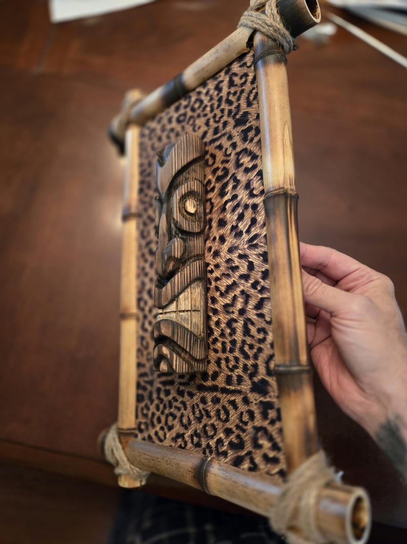 Tiki, Tiki Hanging, Tiki Carving - Etsy