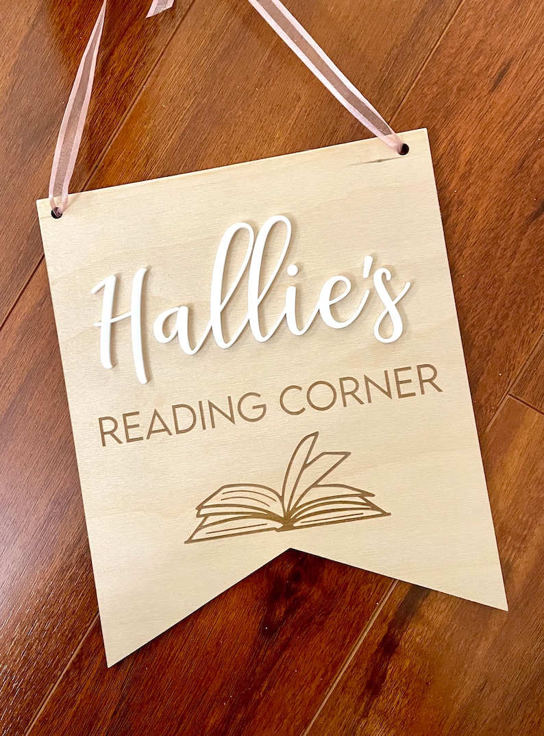 Childrens Reading Corner Sign | Etsy