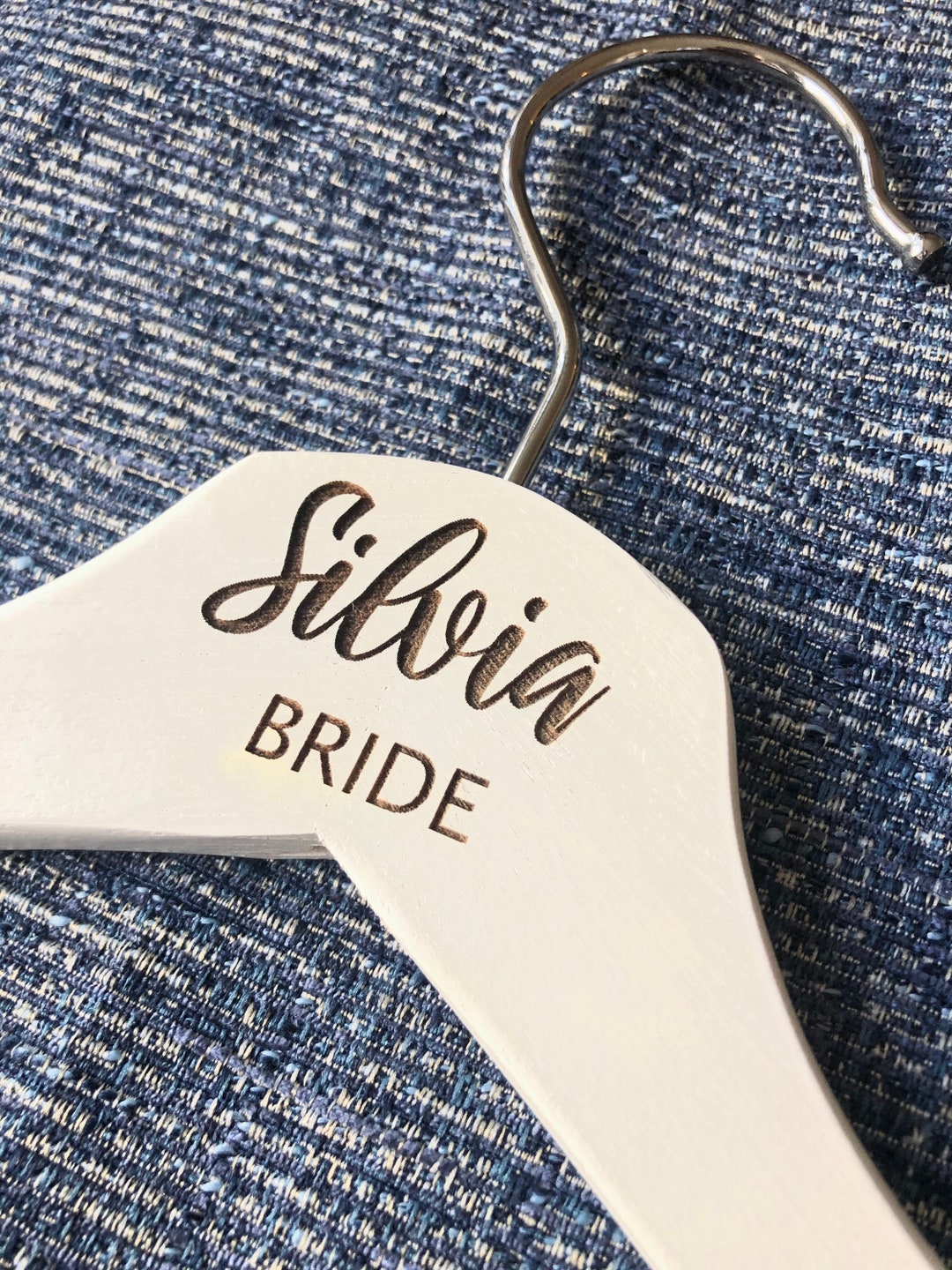 Wedding Day Hangers -bride & Bridal Party - Etsy