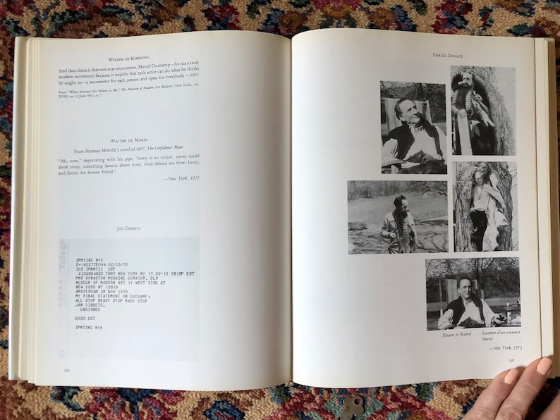 Marcel Duchamp LHOOQ Art Biography 1989 Art Coffee Table Book Red ...