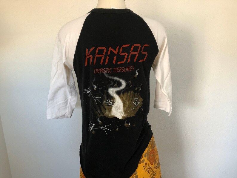 Vintage Kansas Drastic Measures Concert T-shirt 1983 Tour - Etsy Canada