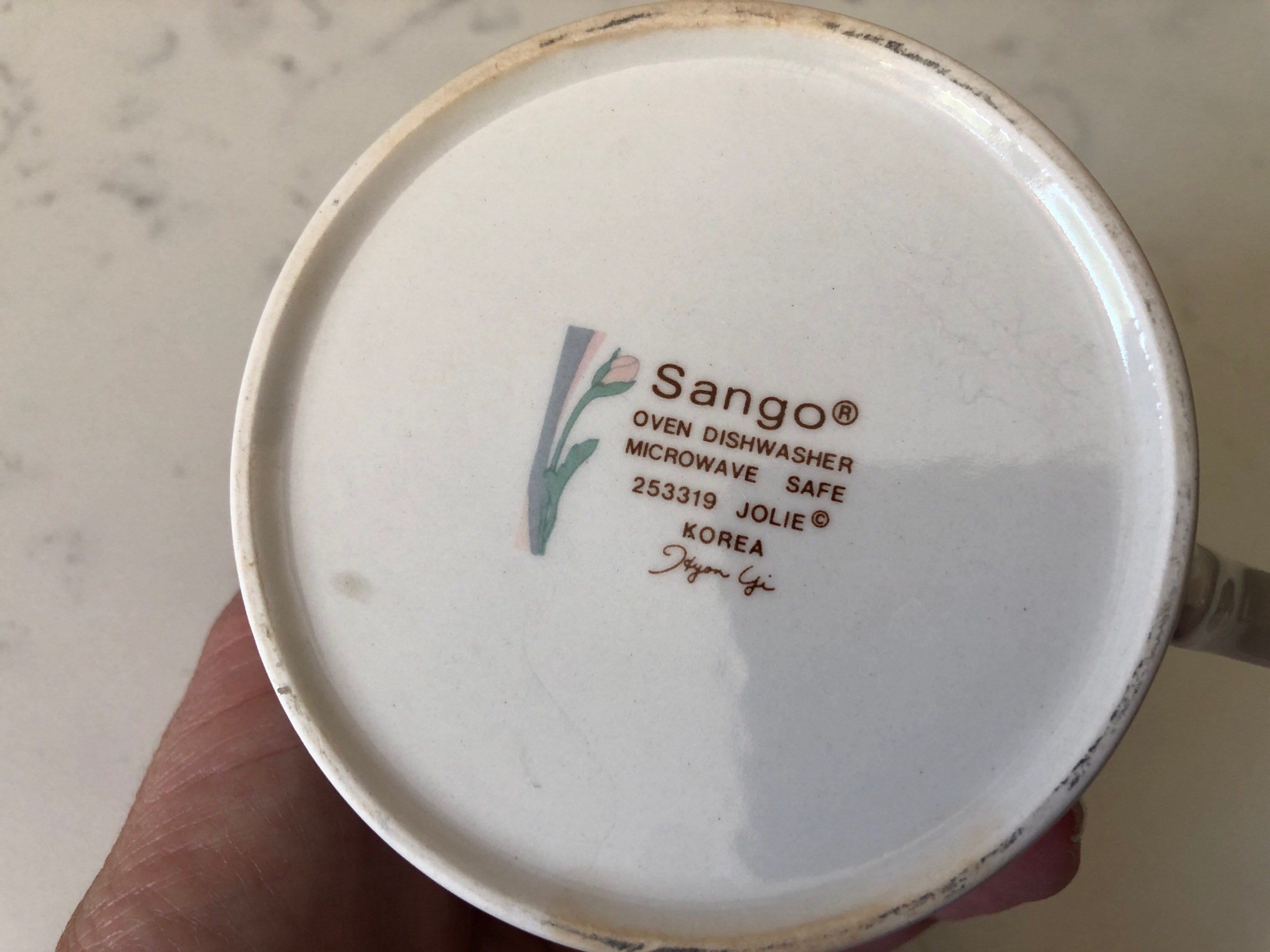 Vintage Sango Jolie Set of 6 Tea Cups • Coffee Cups • 253319 Jolie Cup ...