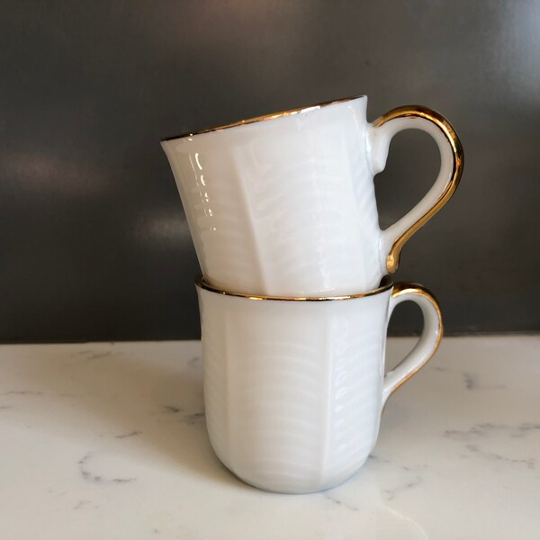 Gold Tea Cups - Etsy