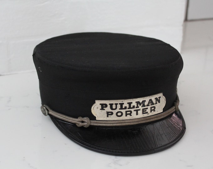 Vintage Pullman Porter Railroad Hat Vintage Railroad Memorabilia - Etsy