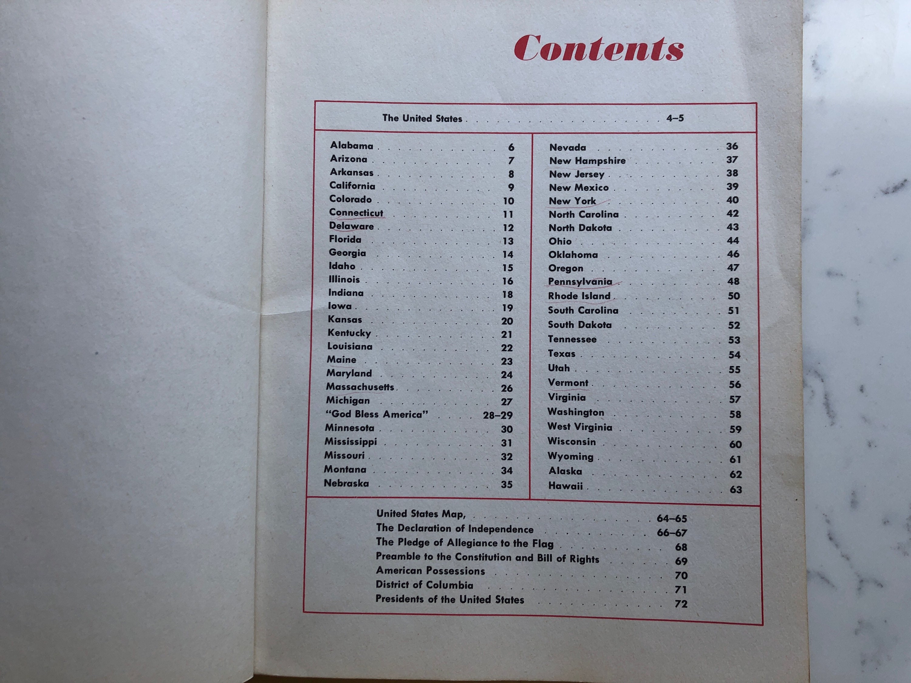 Know Your USA Vintage Rand Mcnally Map Book Copyright 1933 Map Study ...