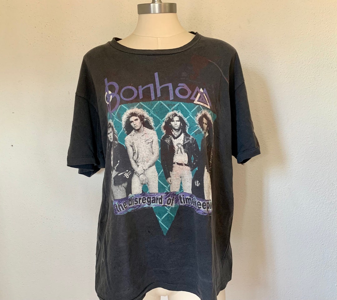 Bonham, the Disregard of Timekeeping 1989, Concert T-shirt, Concert Tee ...