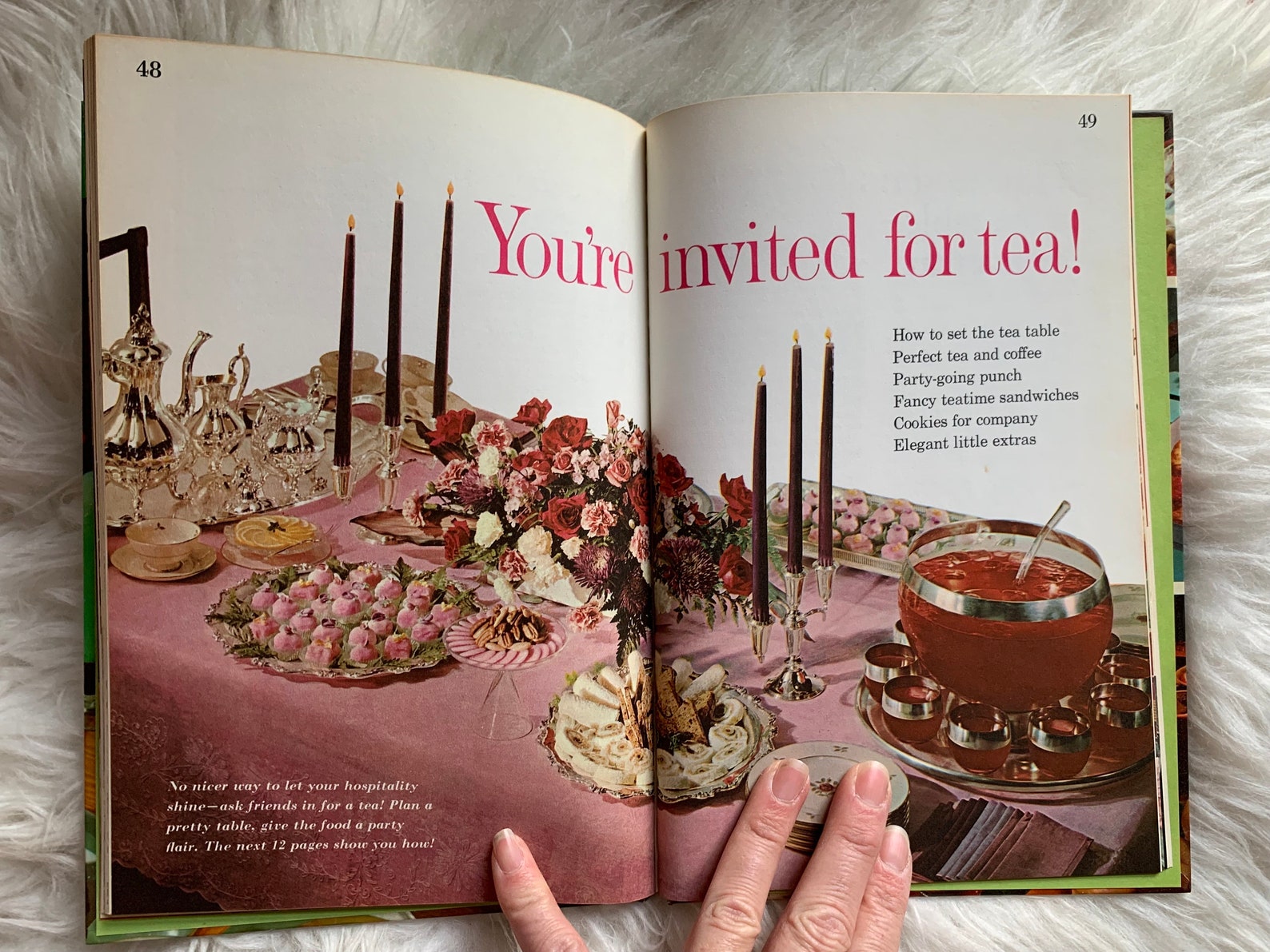 Snack and Refreshments, Better Homes and Garden 1963, First Printing ...