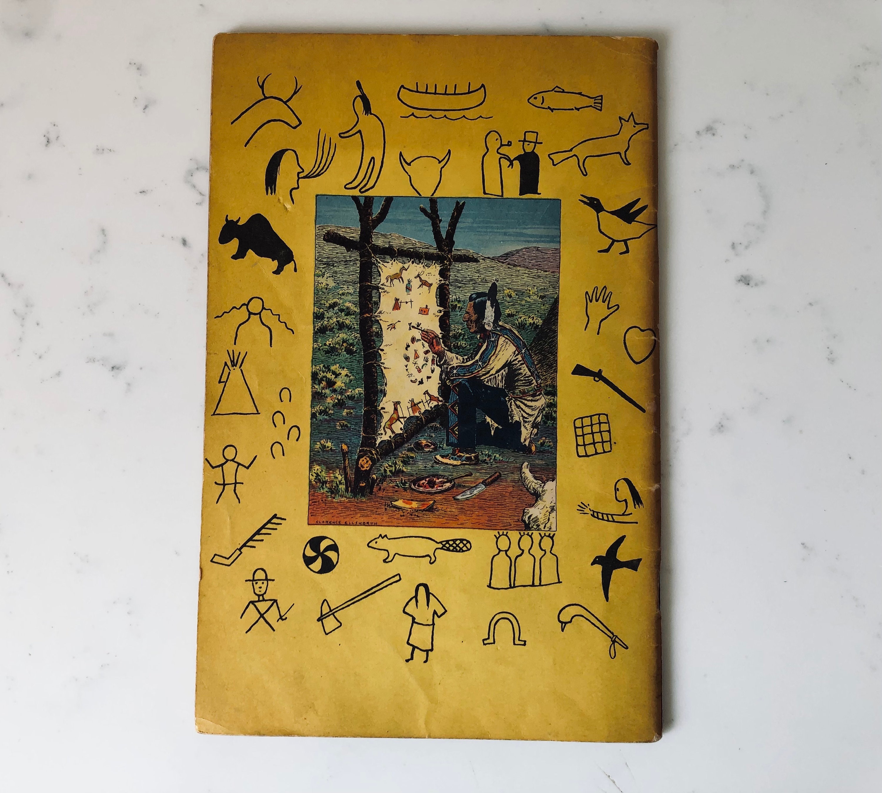 HOW Indian Sign Talk in Pictures by Iron Eyes Cody Assisted by Ye-was ...