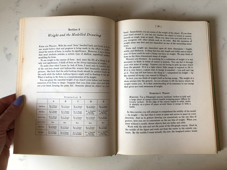 The Natural Way to Draw Kimon Nicolaides 1941 A Working Plan for Art ...
