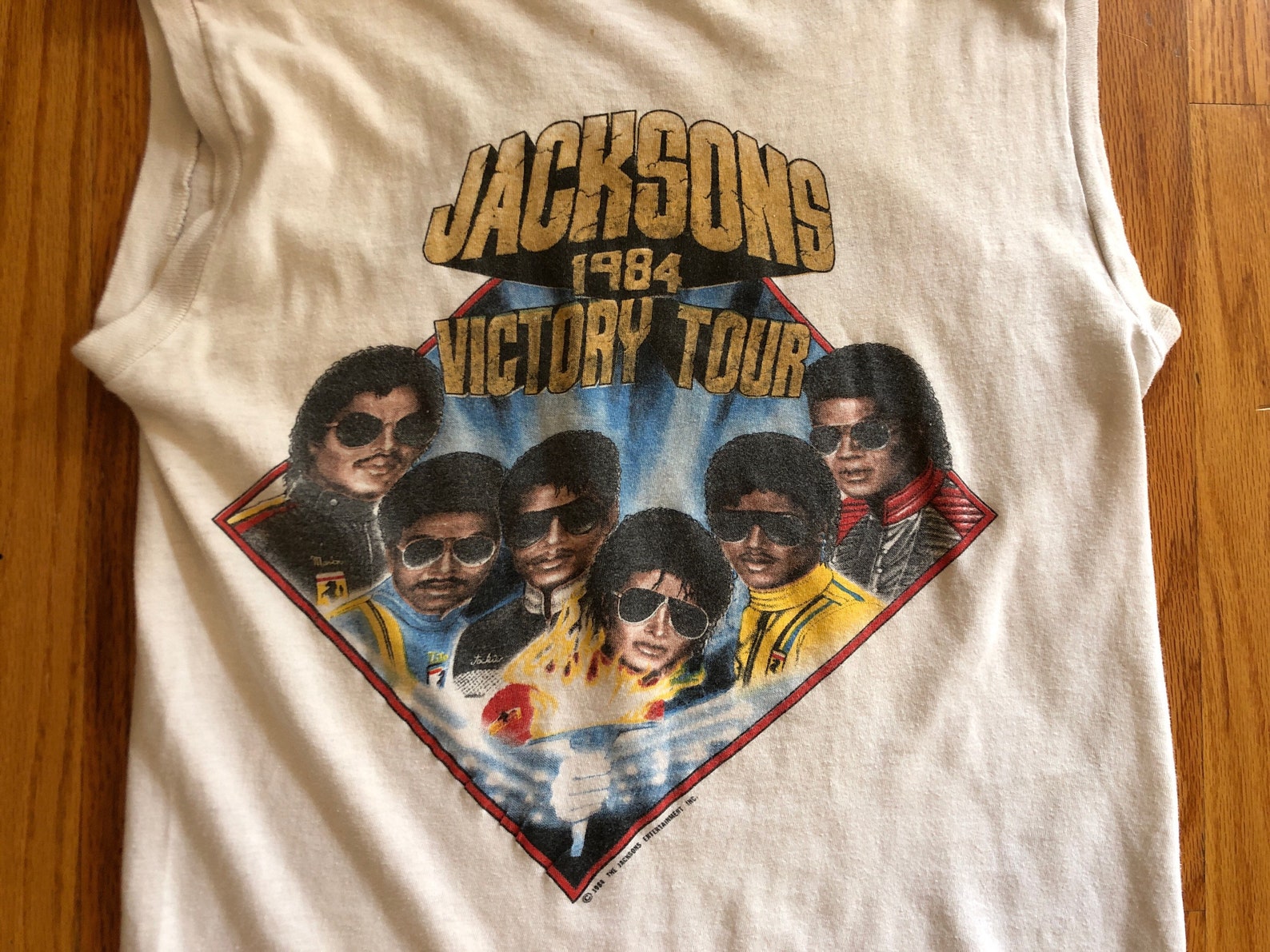 The Jacksons 1984 Victory Tour T-shirt Tee Shirt Tshirt - Etsy