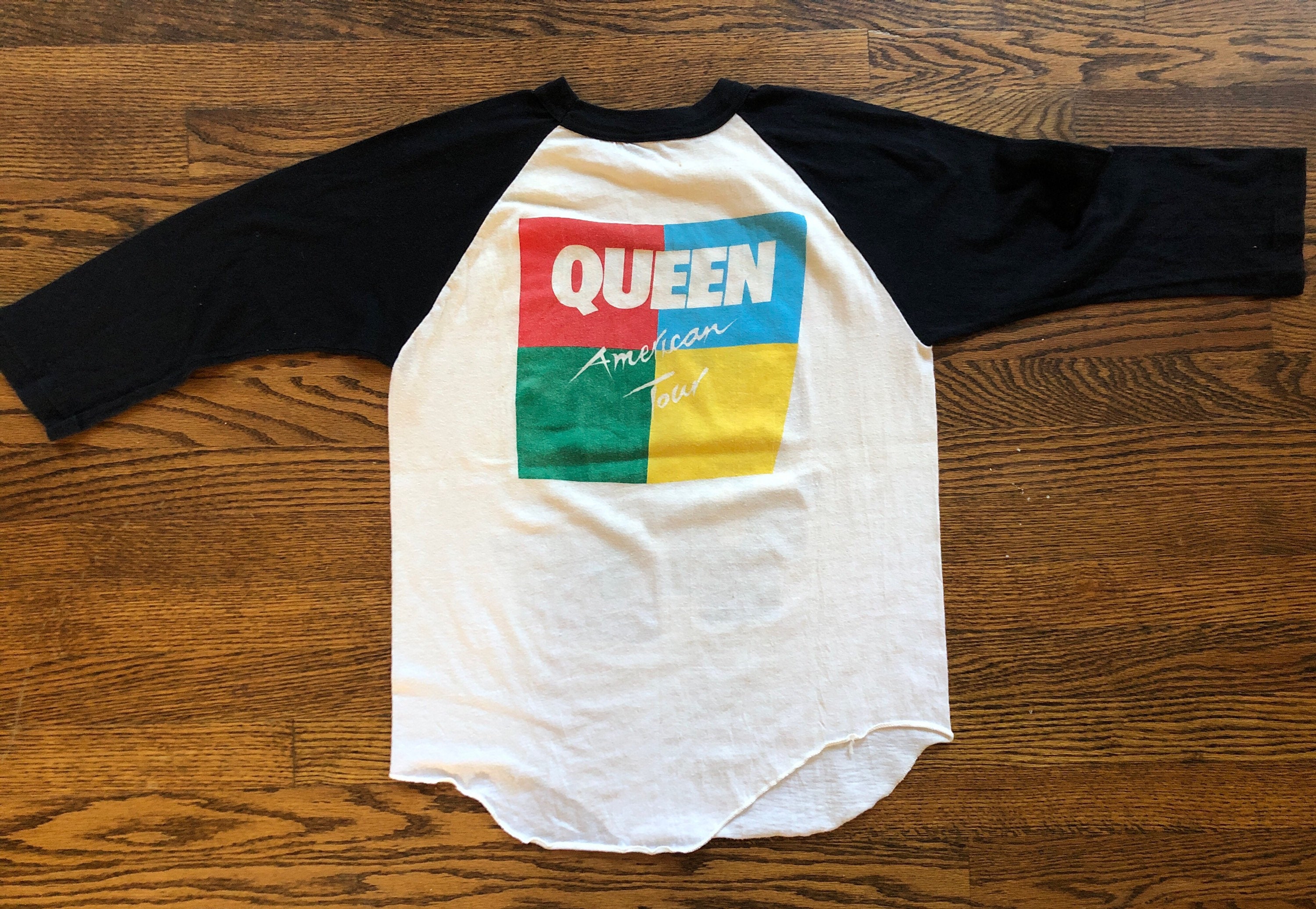 Queen American Tour 1982 Authentic Tour T-shirt Freddie Mercury Brian ...